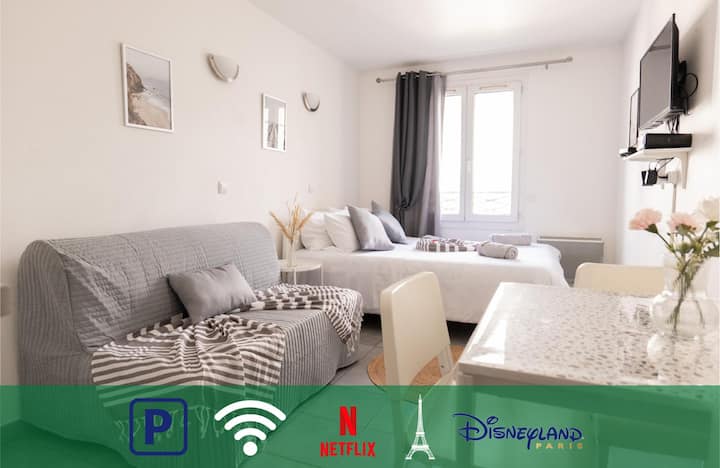 Cosy Appartement - 4 Personne - Disneyland & Paris - Bussy-Saint-Georges