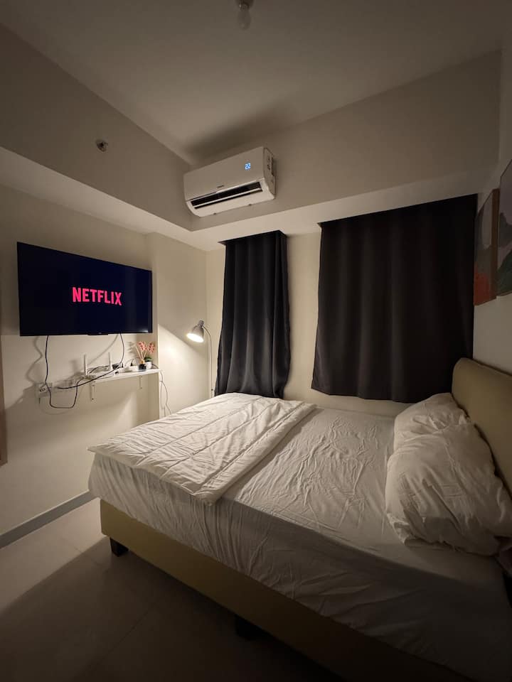 Osaka Resort @Osaka Apt Pik2 (Netflix 4k Tv&wifi) - Aéroport de Jakarta Soekarno-Hatta (CGK)
