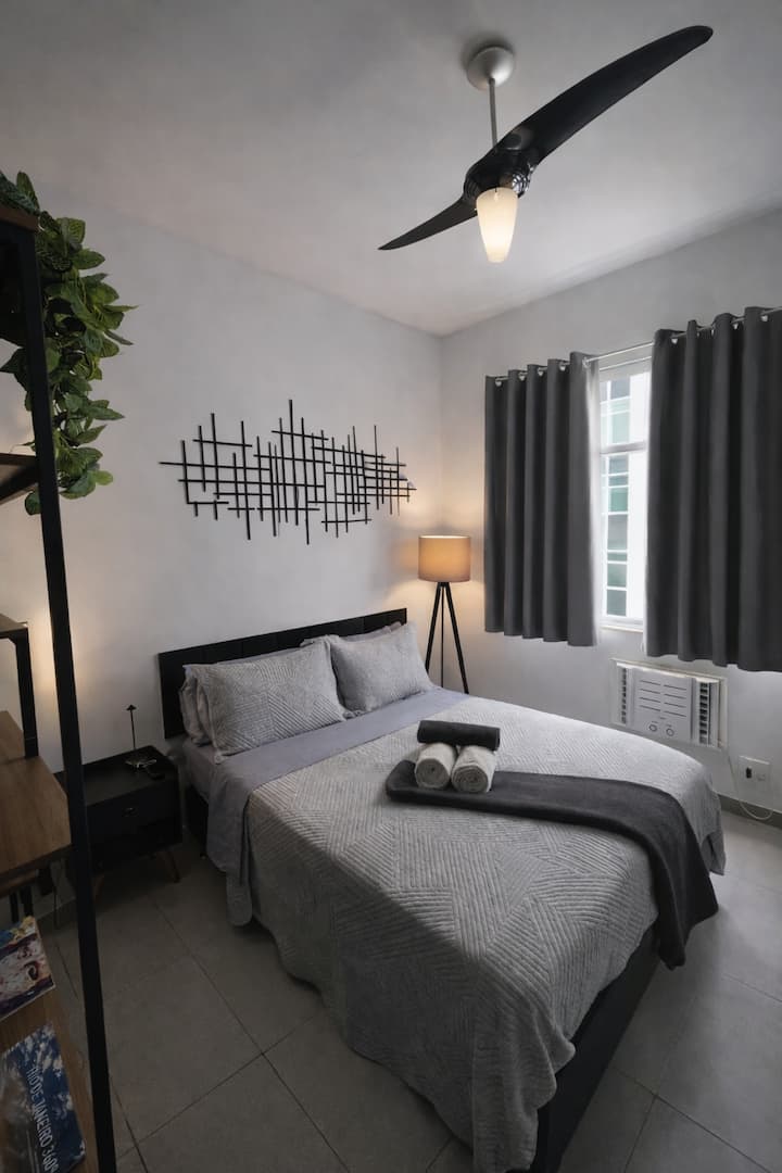 Studio Design Em Botafogo Perto De Tudo Com Vista - Brésil