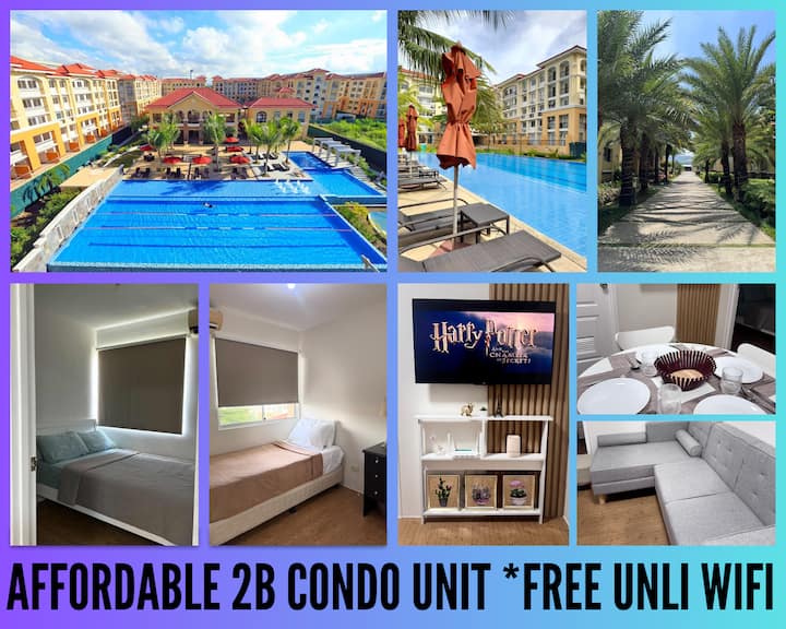 2br Condo |Fast&unli Wi-fi |Free Netflix|free Pool - Talisay