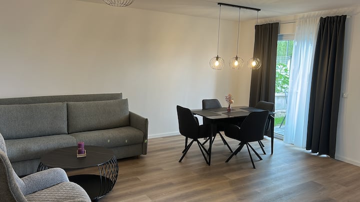 Modernes 60 M²-apartment Mit Terrasse & Parkplatz - Bamberg
