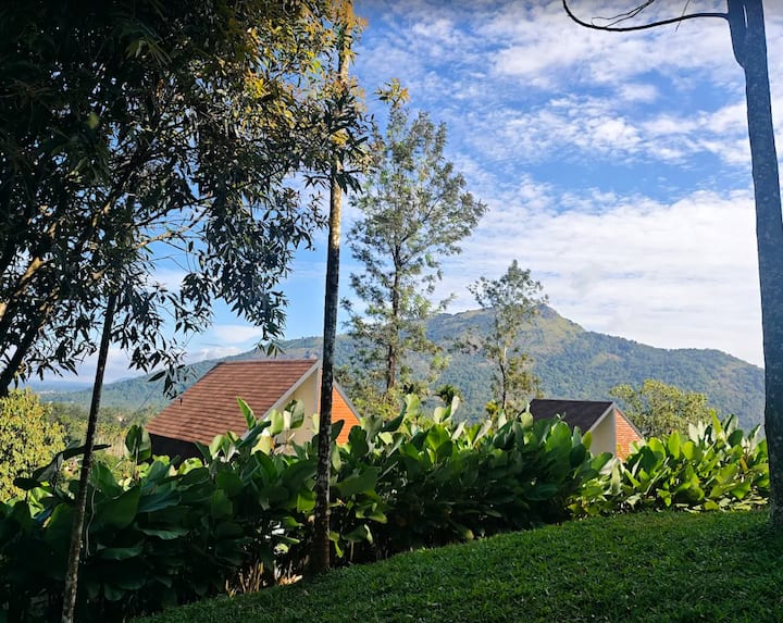 Sky Bed Cottage | Mountain View - Kerala