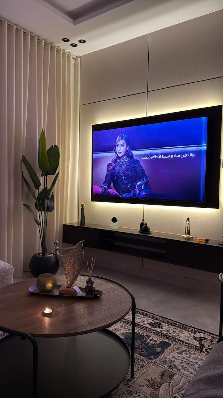 Luxury Apartmentغرفة وصالة وغرفة طعام - جدة