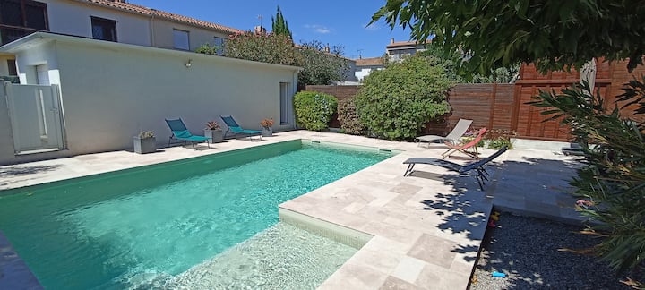 Charmante Maison De Ville - Narbona