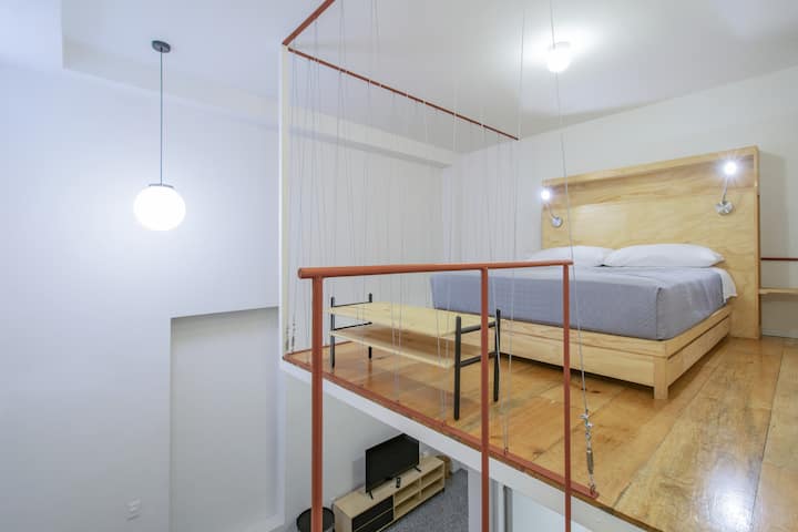 Loft Con Tapanco En Centro Histórico | Para 4 103 - Mexico City International Airport (MEX)