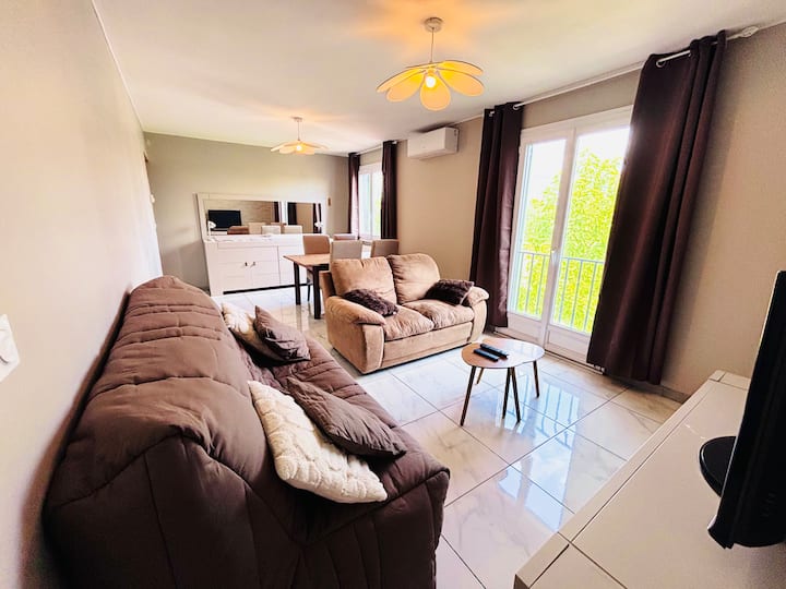 Maison Jardin+terrasse, Proche Montpellier & Plage - Hérault