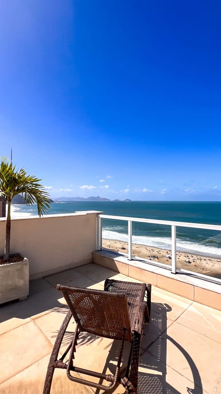 Flat Vista Mar Em Copacabana - Brazil