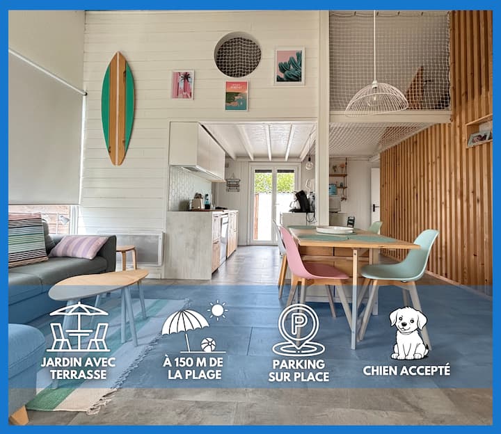 Olivia à 150m Plage Du Débarquement Jardin - Plage d'Asnelles