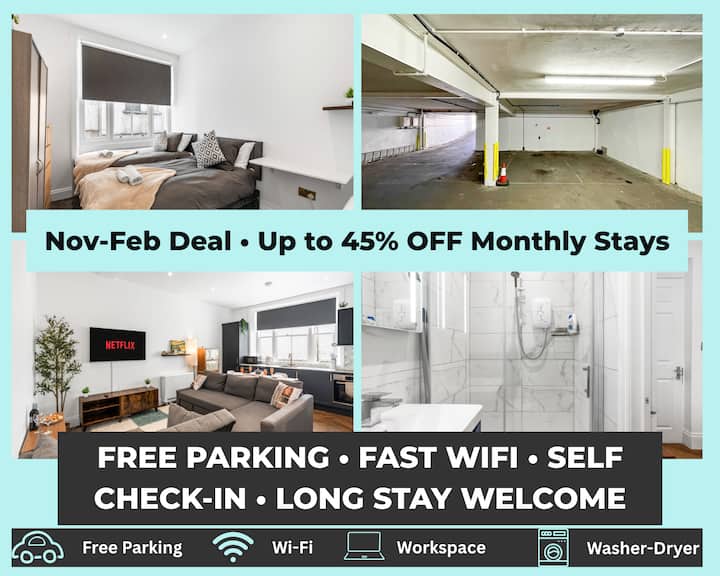 Extended Stay Deal | Prime Spot | Free Parking - Brighton