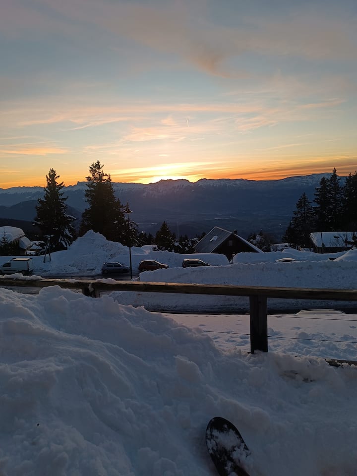 Studio 4 Personnes Au Pied Des Pistes - Chamrousse