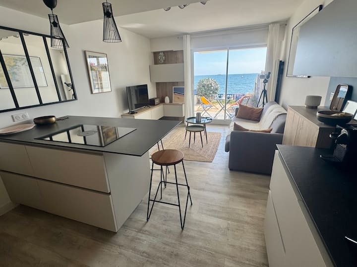 Appartement 2 Pièces Face Mer, Plage Bonne Source - Pornichet