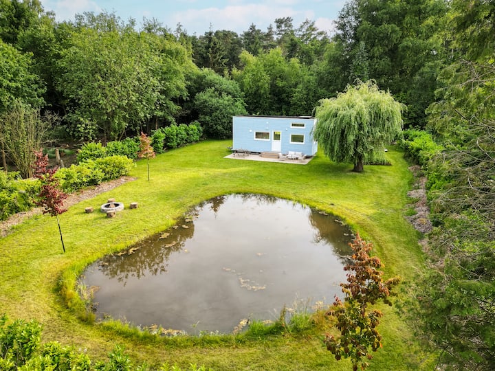 Idyllische Tiny House Met Vijver - Stekene