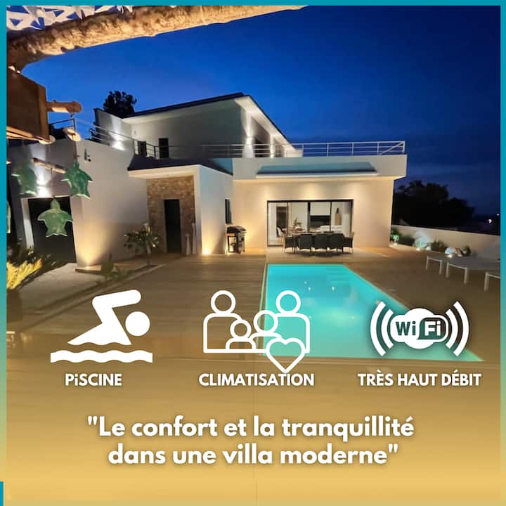 Villa Moderne Vue Mer - La Franqui