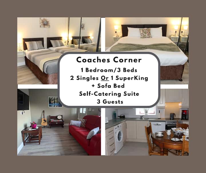 Coaches Corner: Accessible Guest Suite - Near Town - Monaghan