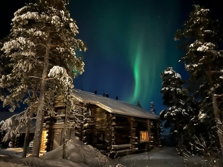 A Lovely Pine Log Villa In Utsuvaara Fell In Levi - Kittilä