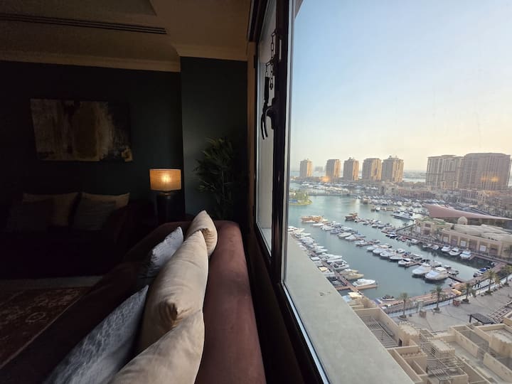 Bluehorizon In Pearl, 2br With City & Sea View - Qatar
