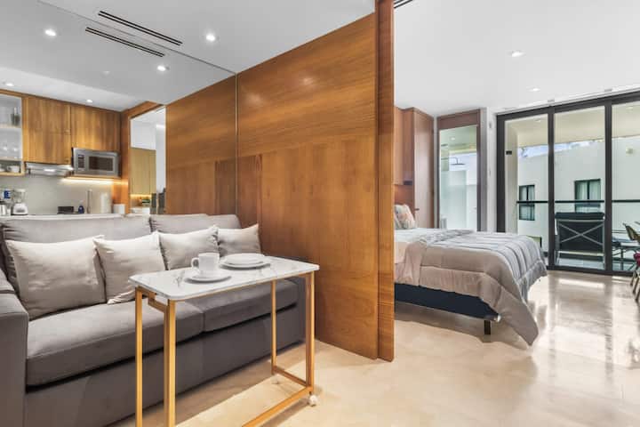 Zantamar 1b 2b 1den Luxury Apartment On The Beach - Cruz de Huanacaxtle