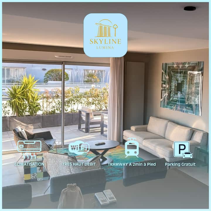 Skyline Lumina Parking Clim Tram - 蒙彼利埃