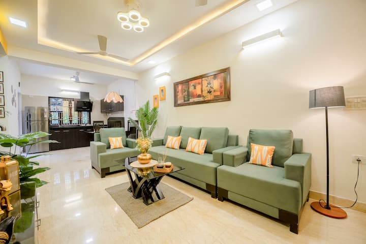 Oasis Vista Luxury 3bhk Villa In Assagao Vagator - Goa