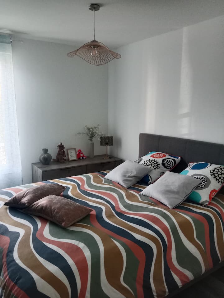 Appartement Entre La Mer Et Caen - Plage d'Hermanville-sur-Mer