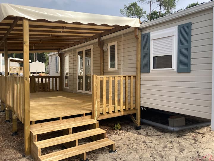 Mobil-home Climatisé - Lacanau
