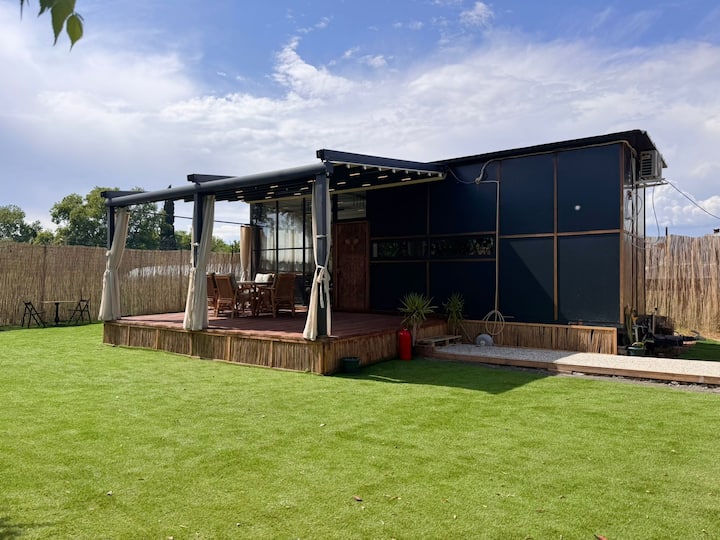 Baykuş Tinyhouse Lara'da Merkezi Konumlu Bungalov - 安塔利亞