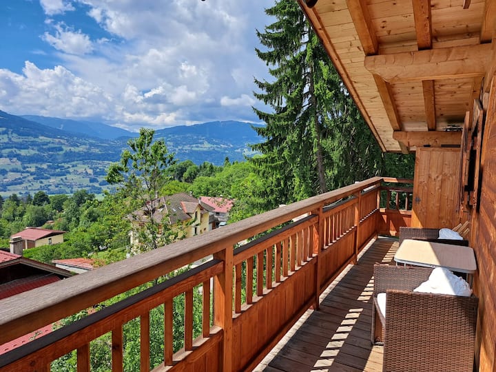 Vue Sur Le Massif Mont-blanc - Passy