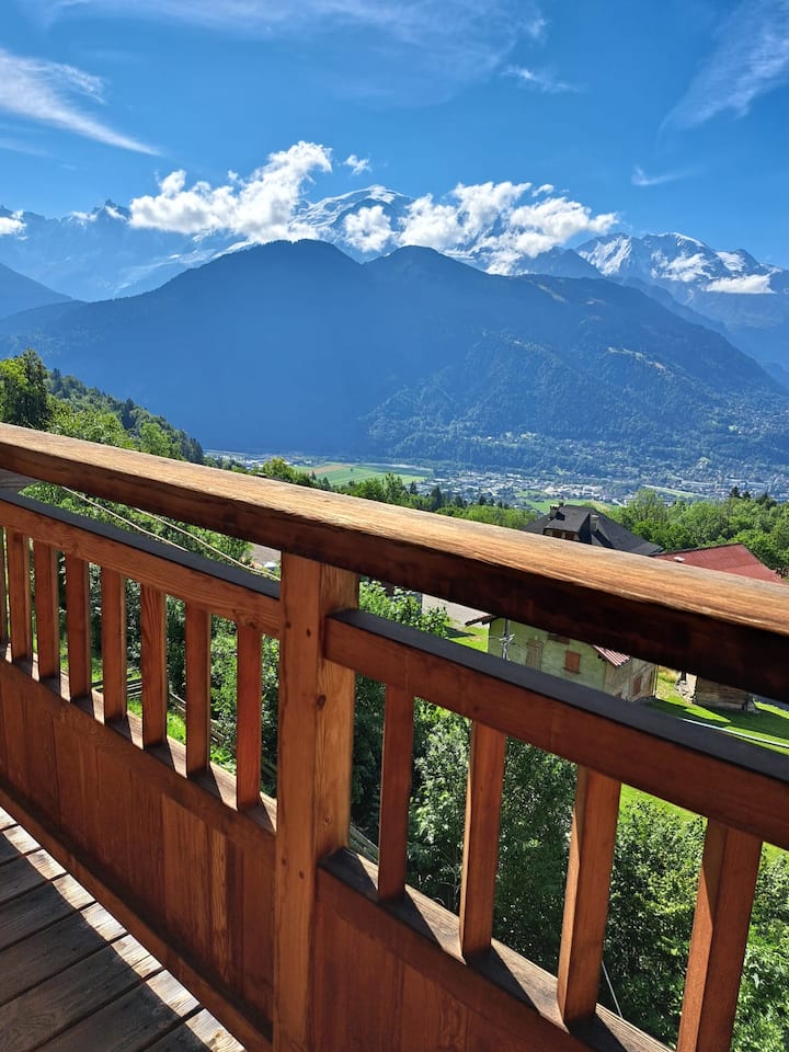 Vue Sur Le Massif Mont-blanc - Passy