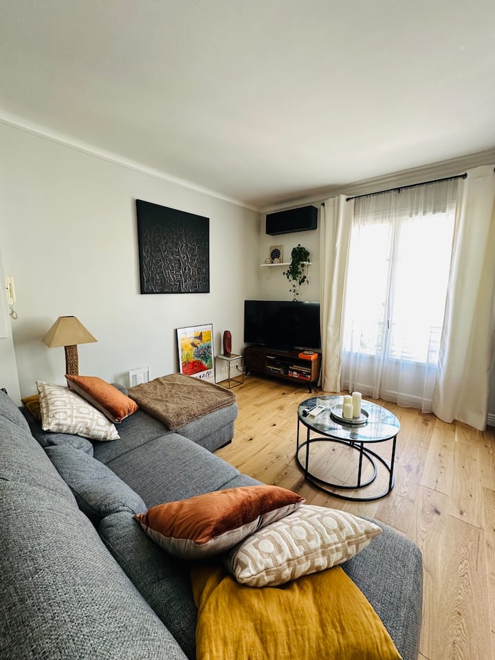Beau 3p Rénové - Calme - Avec Extérieurs - Nizza