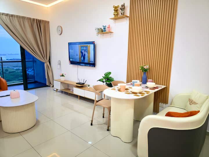 Atlanstic 1 Bedroom Balcony Free Netflix Melacca - Malacca