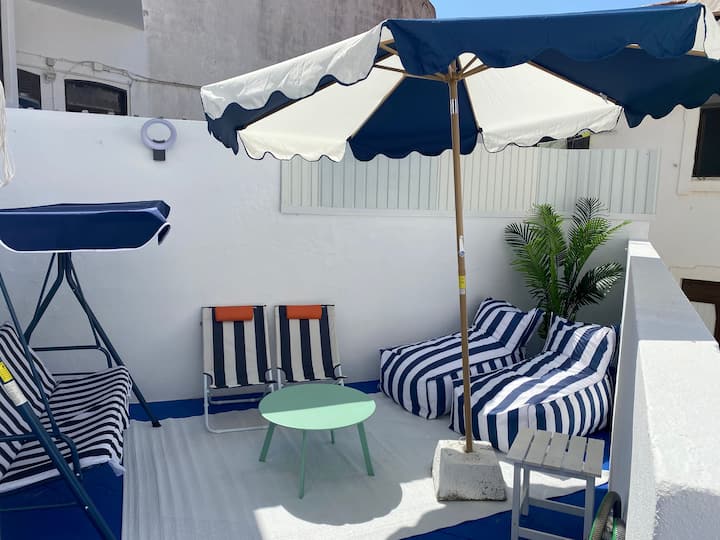 Blue Beach Home With Terrace - Albufeira