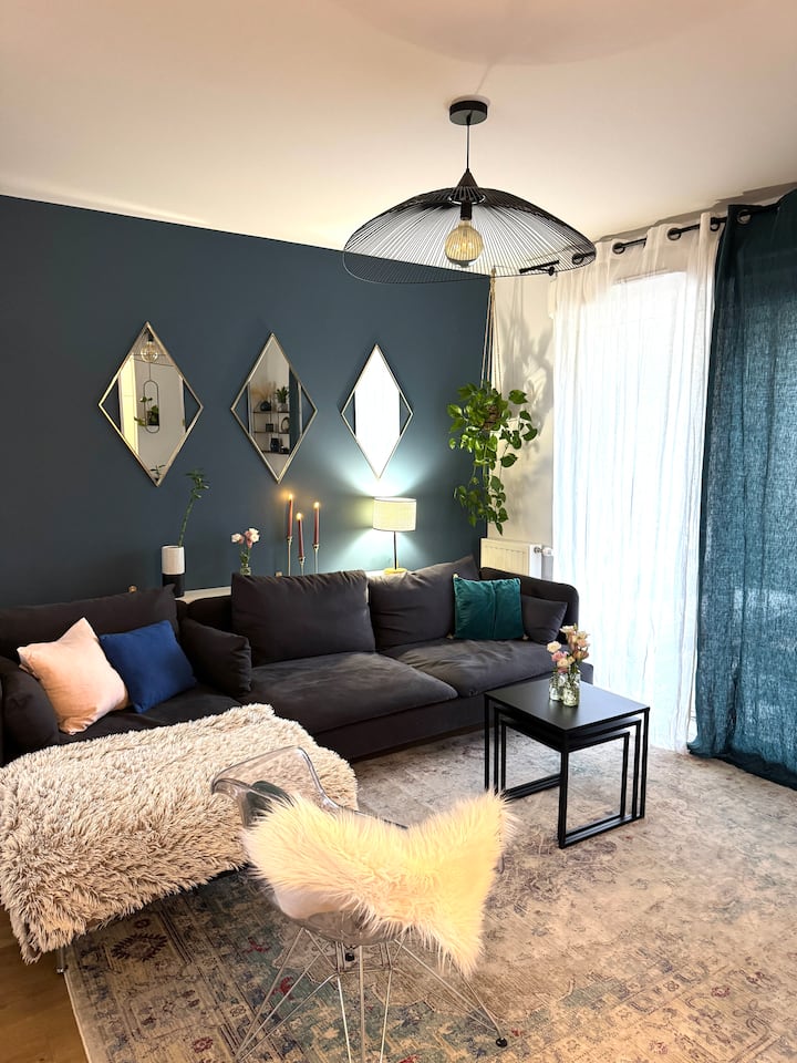 Appartement T2 Cosy
Proche Métro Ligne D - Neuville-sur-Saône