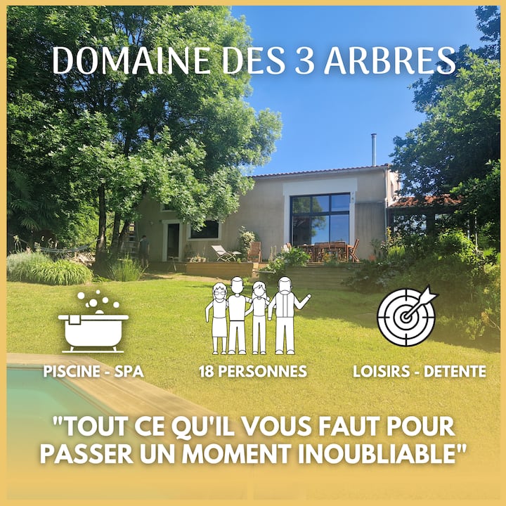 Le Domaine Des 3 Arbres – Nature Et Tranquillité - France