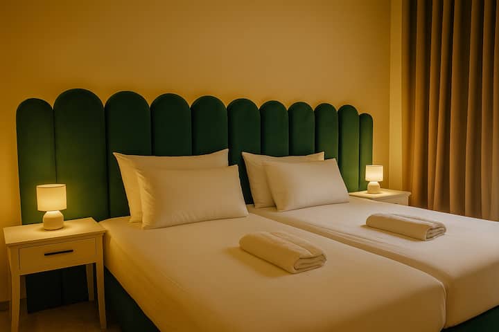 Central 2br Apt With Free Parking - Casablanca, Maroc