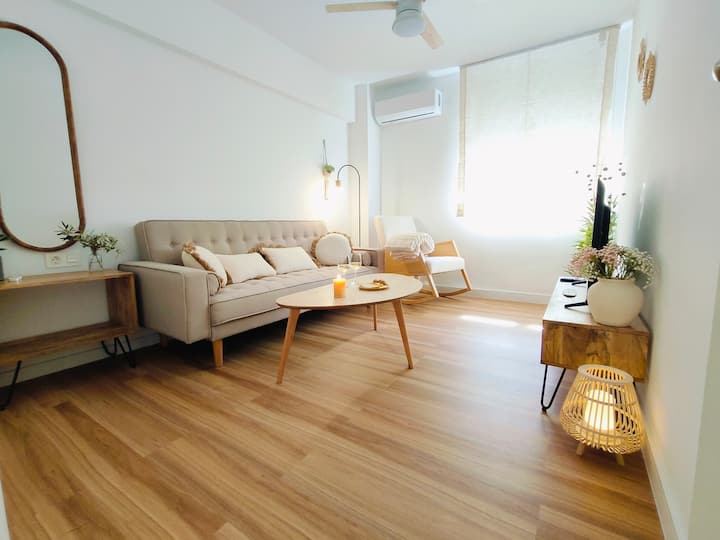 Playa Postiguet 50 M • 4 Hab • 2 Baños • Parking - Alicante