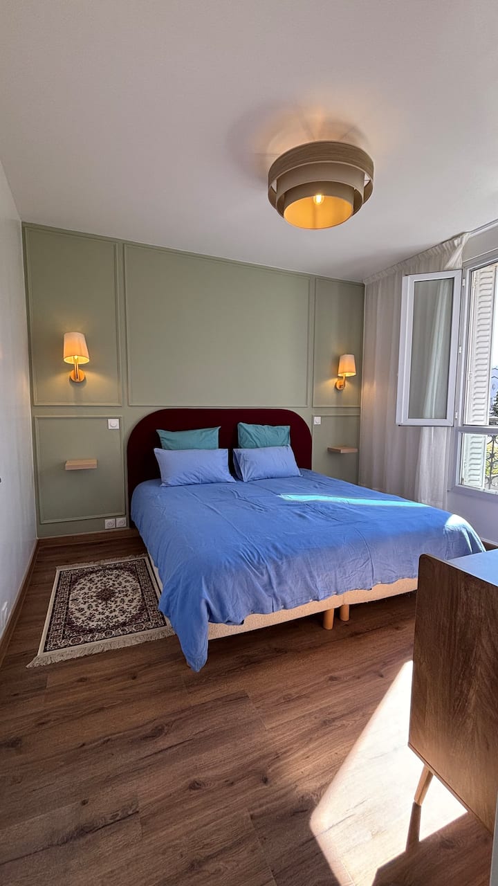 3-pièces Rénové, 6 Pers, Paris Proche - Asnières-sur-Seine