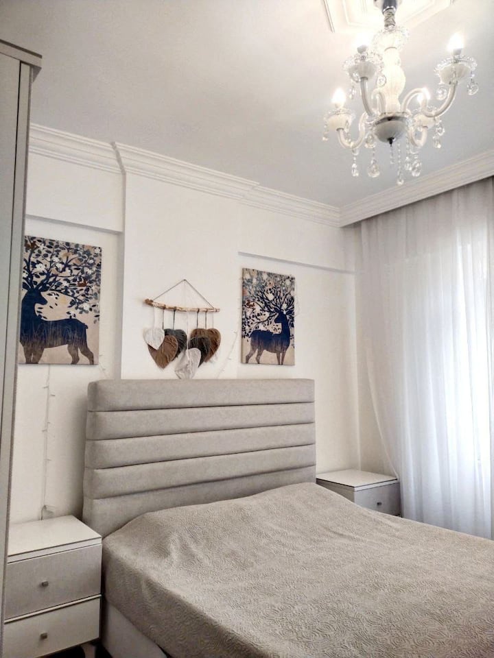 Уютная сканди-квартира для семей - Mahmutlar