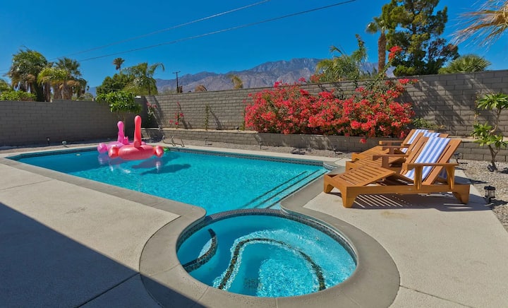 Palm Springs Adobe Pool Home - Palm Springs, CA
