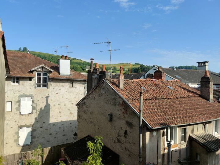 Studio Hypercentre Avec Balcon Sud Est - Aurillac