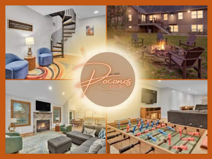 Poconos Paradise With Hot Tub. - Lehigh Gorge State Park, Jim Thorpe