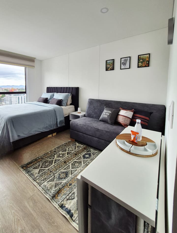 Loft En Corazón De Bogotá Con Parqueadero Privado - Bogota