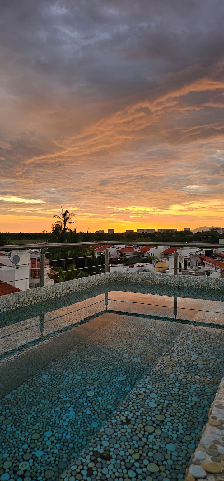Casa Costa Serena 16 Personas Jacuzzi Panoramico - Puerto Vallarta