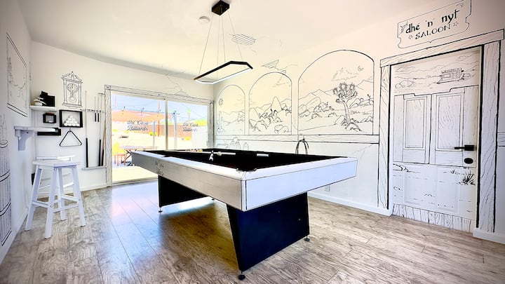 Desert Stargazing Retreat W/ Art Game Room•hot Tub - Twentynine Palms, CA