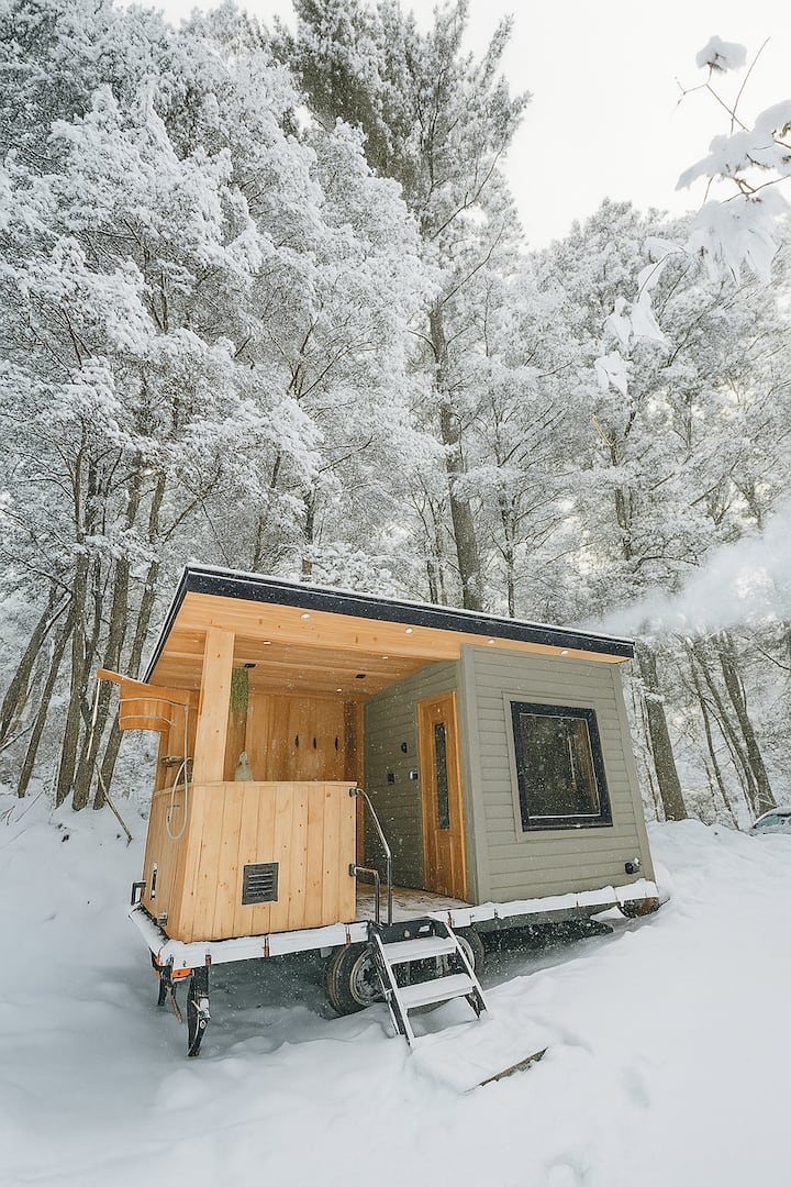 The Haven Tiny Home In The Forest | Nordic Spa - Simcoe