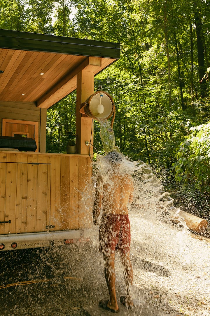 The Haven Tiny Home In The Forest | Nordic Spa - Simcoe