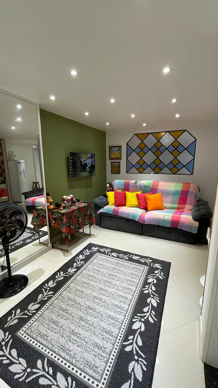 Quarto E Sala Em Copacabana - Copacabana