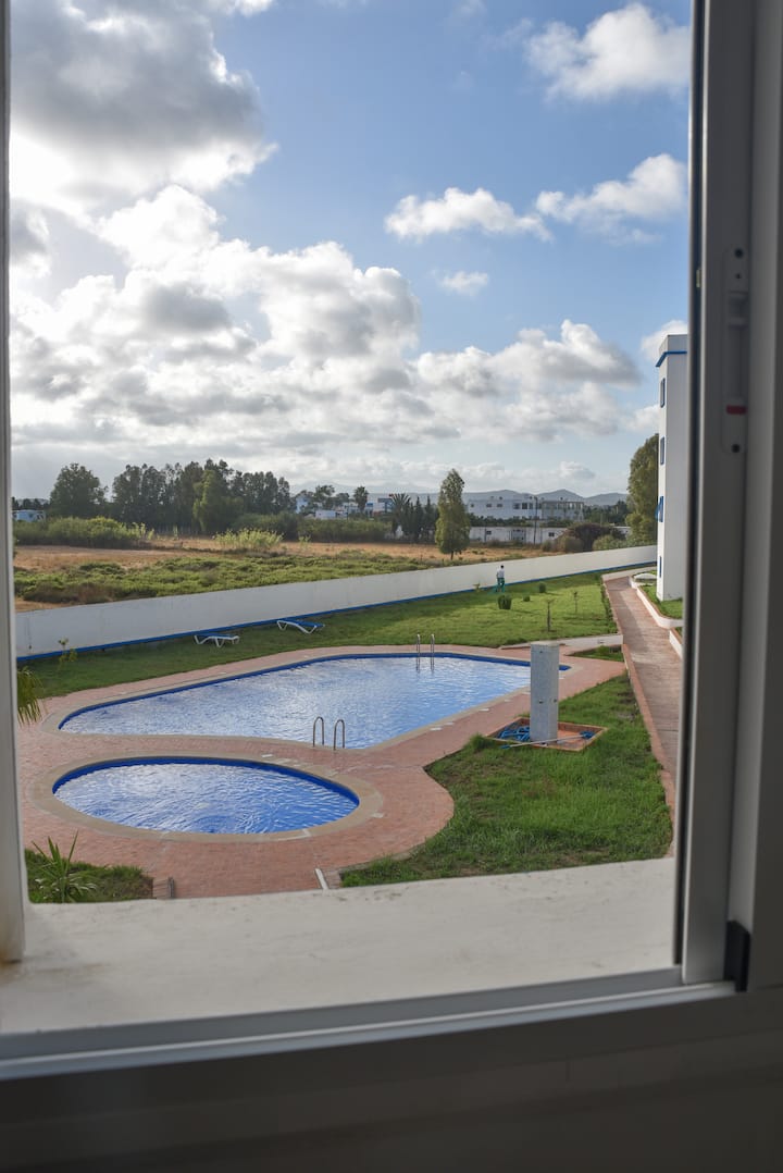New Cosy With Swimming Pool View - Tetuán