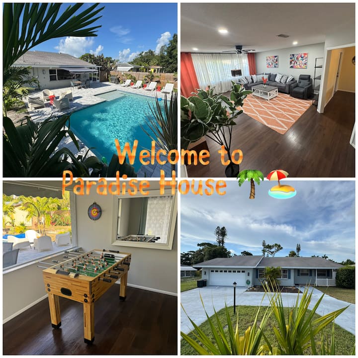 Paradise House
(Salted Pool, Close To Img Academy) - Bradenton, FL