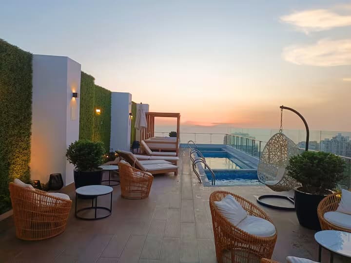 Barranco • Terraza Privada & Piscina • Roost_cozy - Pérou