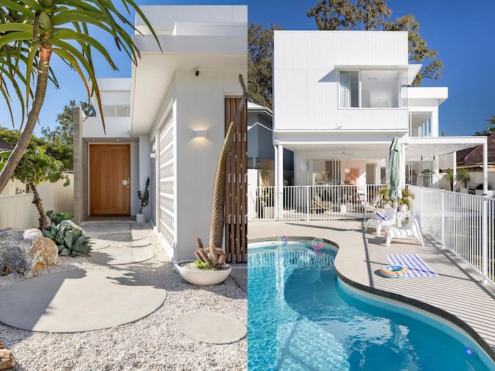 Modern Morningside Family Home With Private Pool - Brisbane